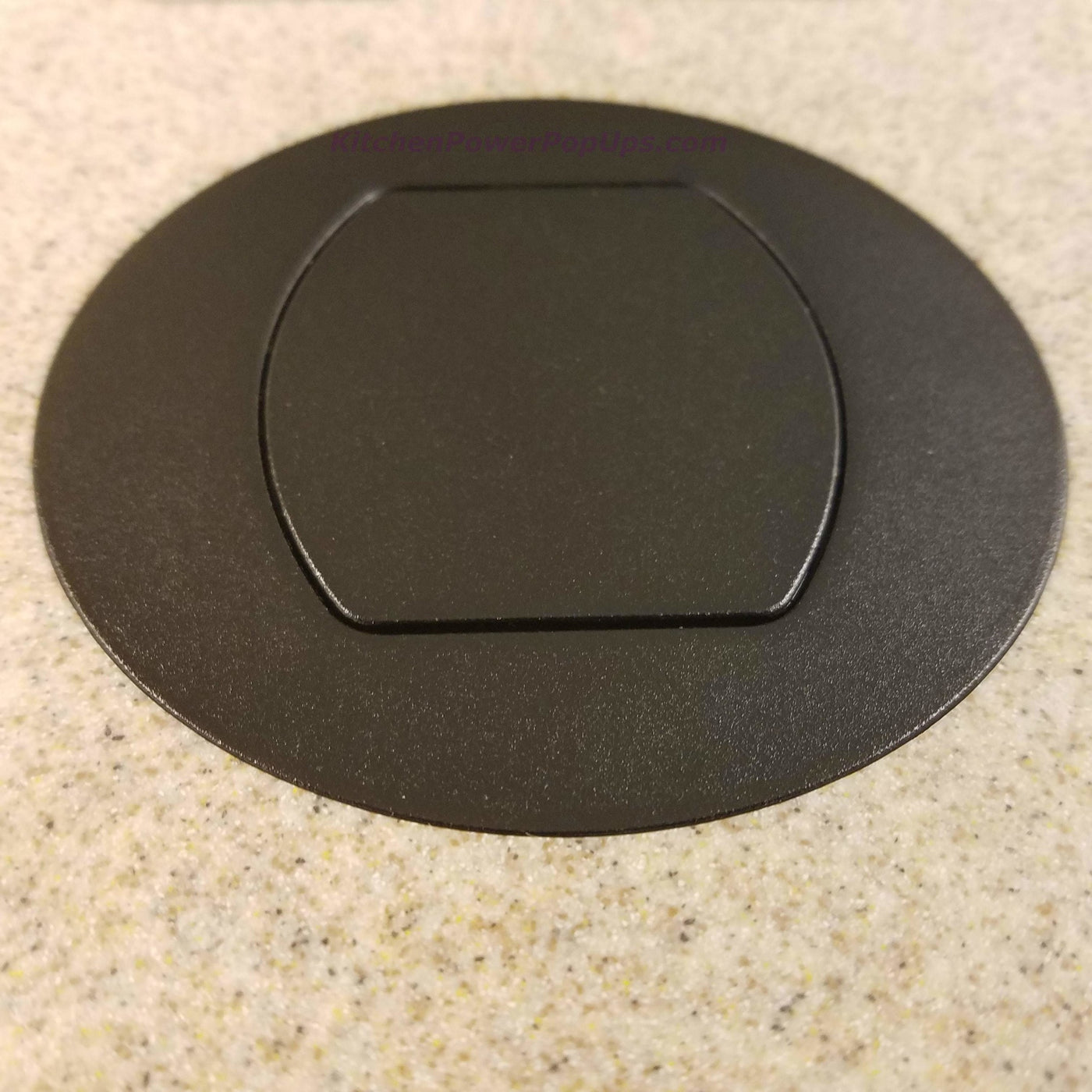 Hubbell RCT201BK Waterproof Pop Up Flush Mount Counter Outlet - Black ...