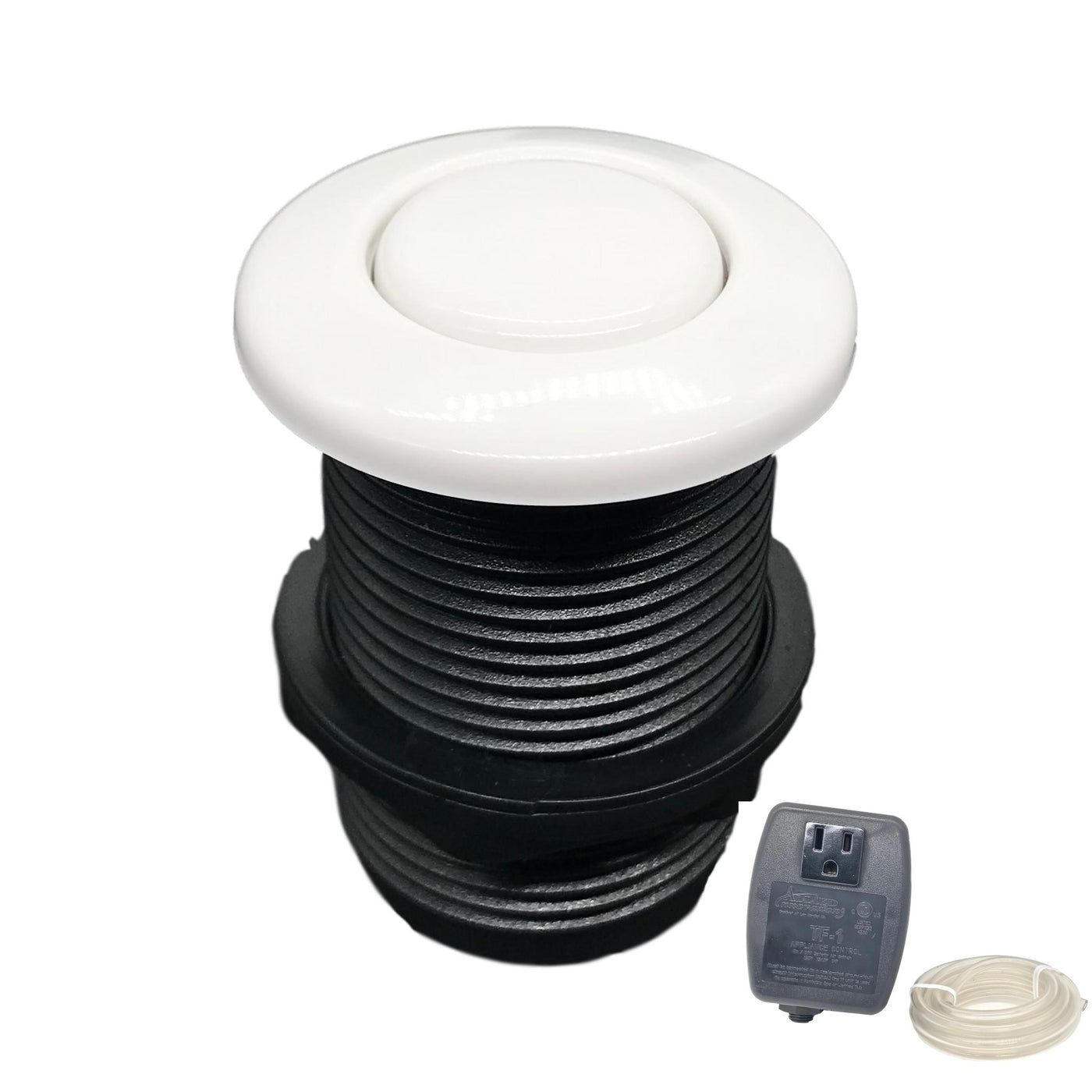 Countertop Push Button Disposal Single Outlet Air Switch Kit, White ...